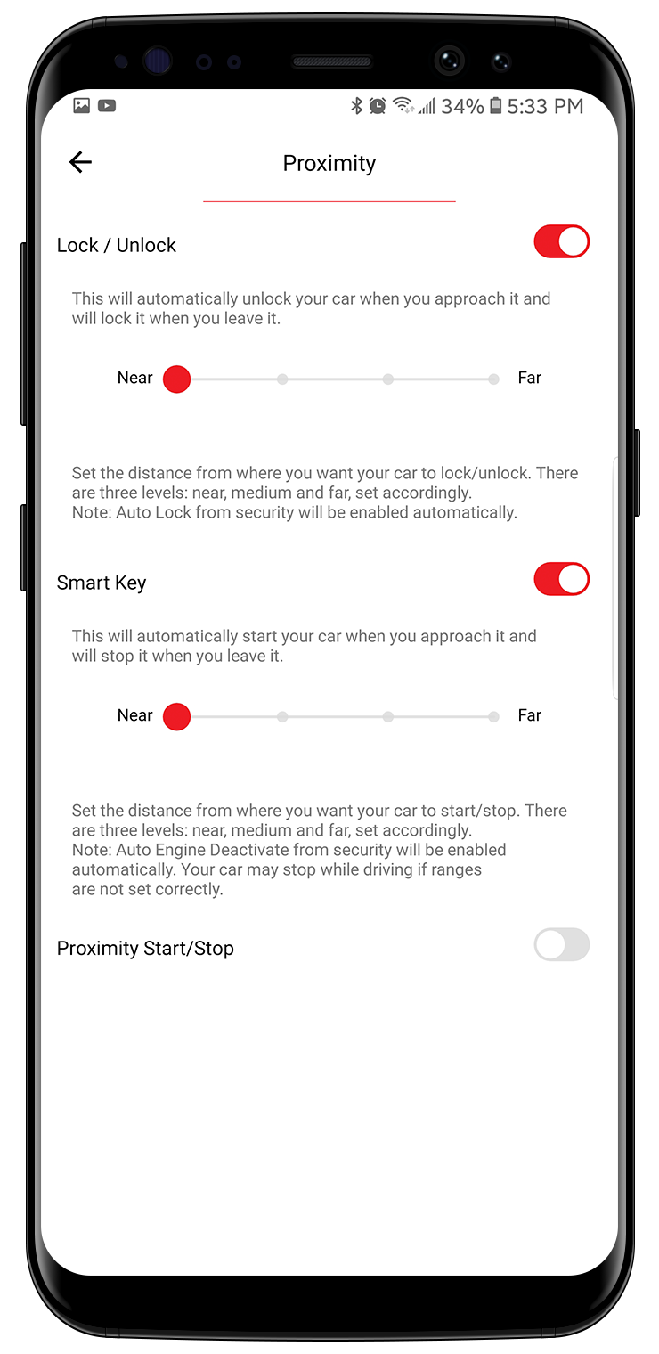 How Proximity Start / Stop works with Mobokey app - MoboKey