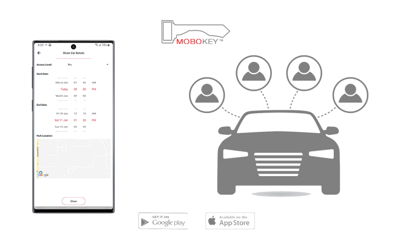 What features should you look for in a car sharing platform? - MoboKey