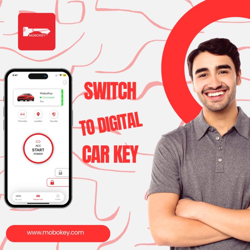 How Mobokey app operates in Smart key cars - MoboKey