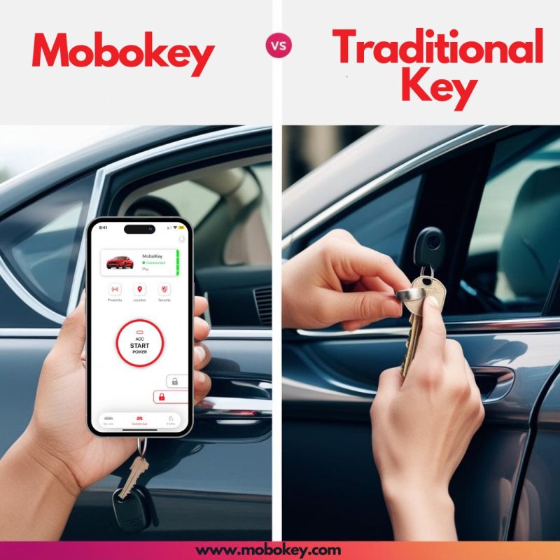 MoboKey vs. Traditional Keys: Unlock Your Car Door with a Phone