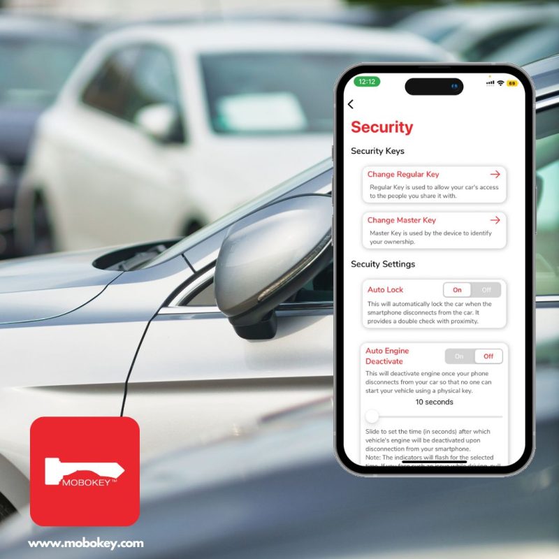 How Mobokey app operates in Smart key cars - MoboKey
